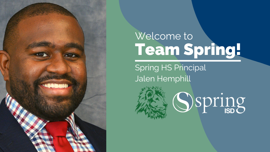 Jalen Hemphill named as new principal of Spring High School - Spring ...