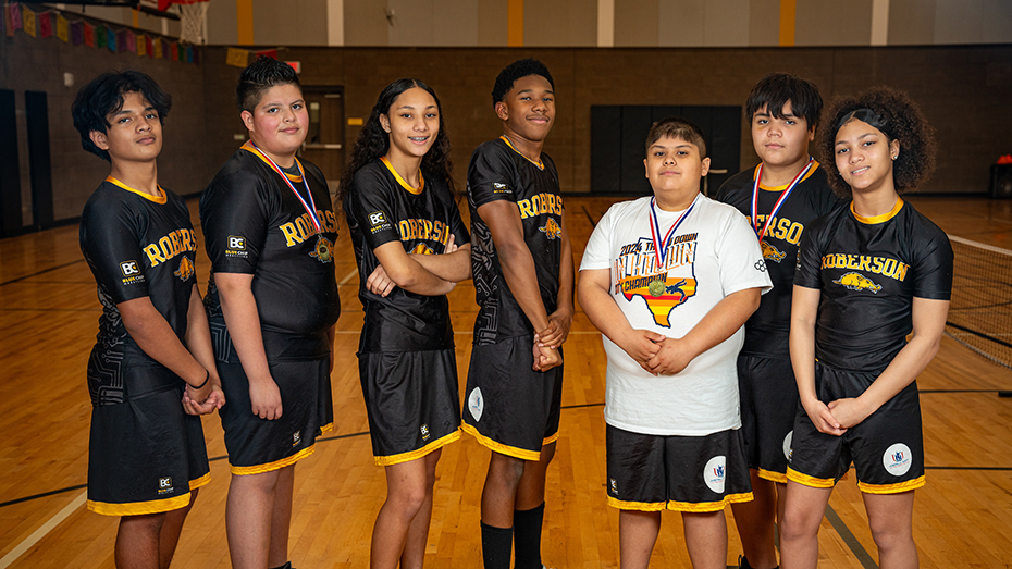 Roberson MS wrestlers celebrate wins at Houston City MS Championships ...